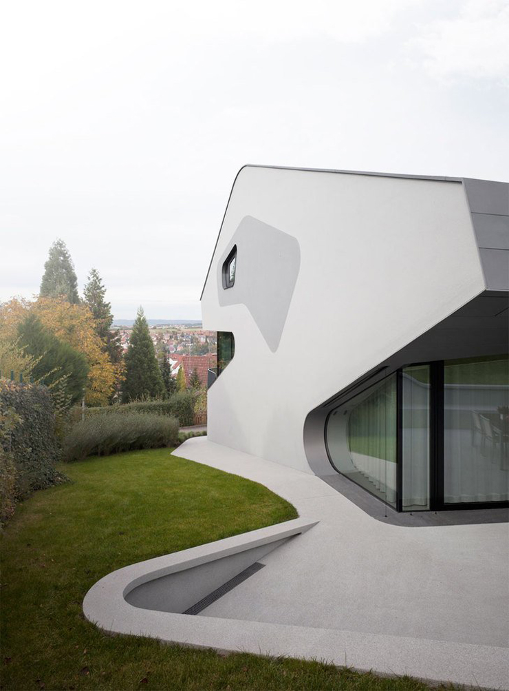 "OLS House by studio J. Mayer H. is an interesting project where the ...