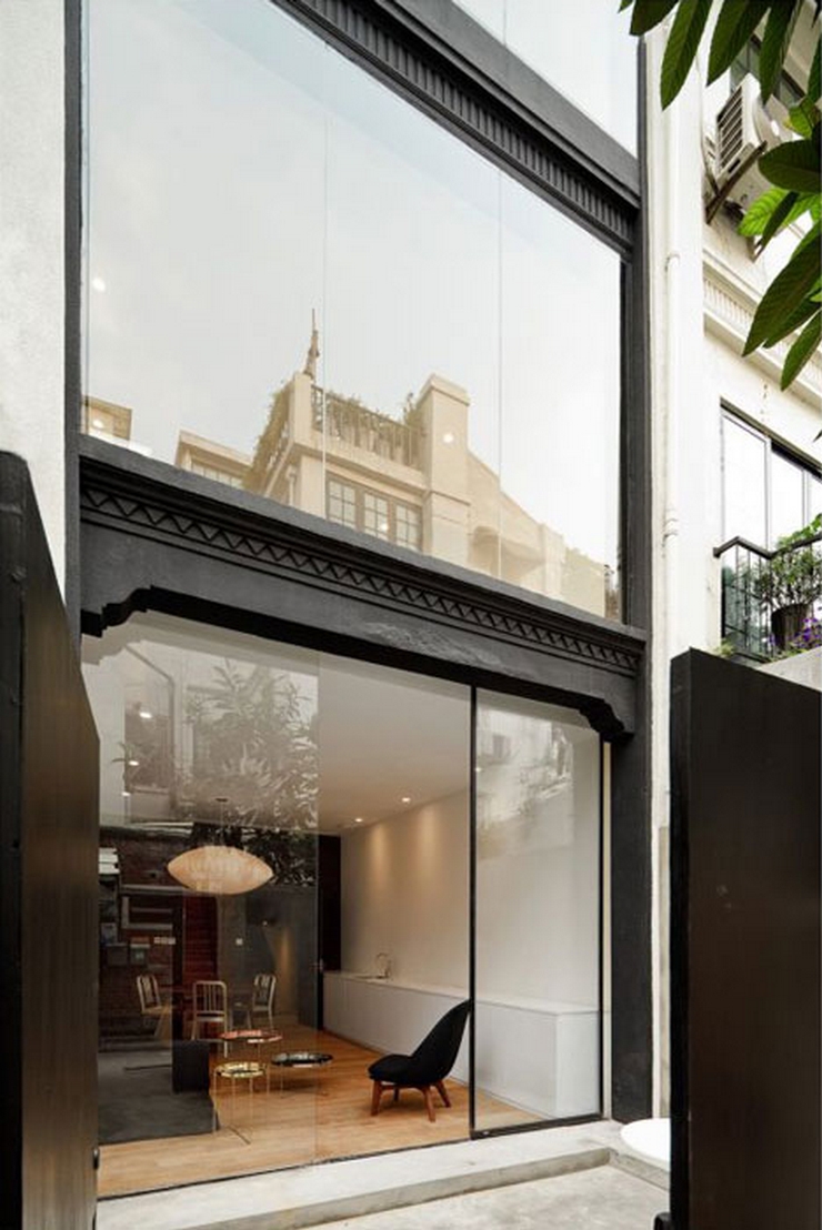 "The three-storey building is located in Shanghai’s Tianzifang district ...
