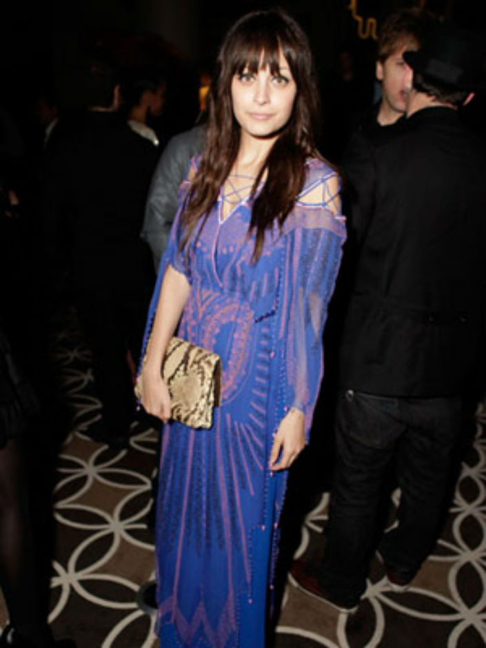 Beautiful celebrities dresses with tribal patterns