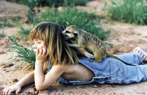 Tippi, the little girl who grew up alongside wild animals