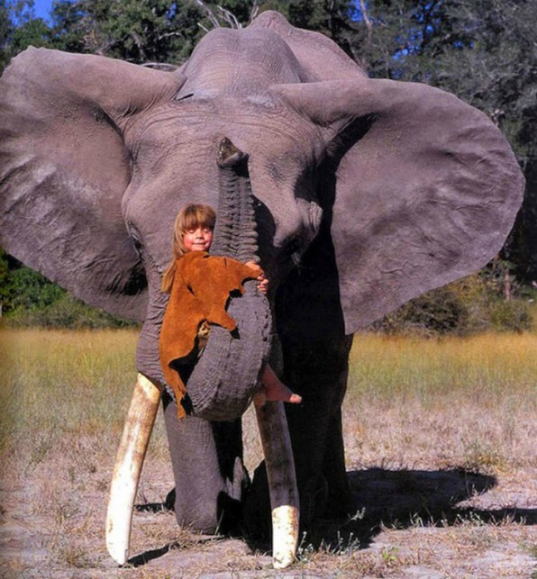 Tippi, the little girl who grew up alongside wild animals