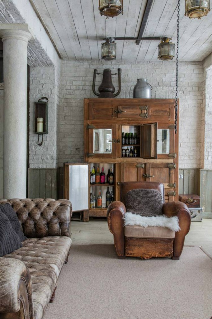 This kind of home decor makes it looks quite industrial creating a ...