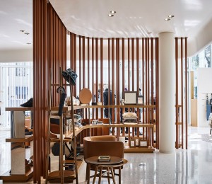Hermès new fashion store at Miami design District, inspired by Nature
