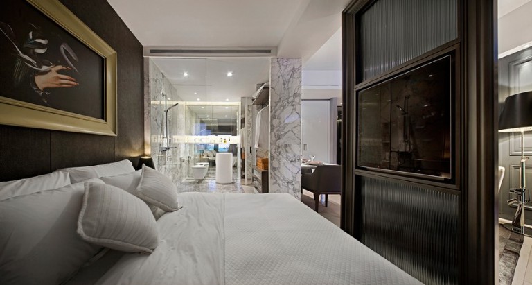 The interiors of this residence are remarkable. Full of luxurious ...
