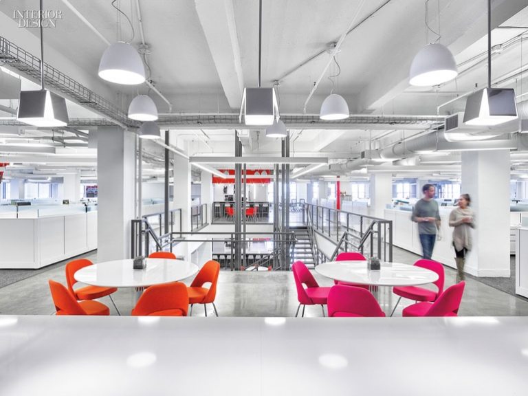 Standout: Upholstery on an array of modernist seating provides a lively ...