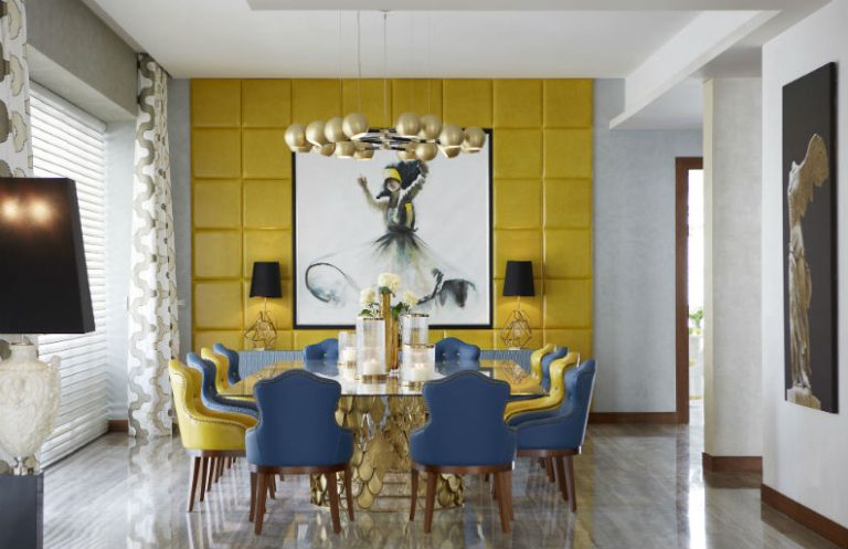 #1 Koi dining room table II