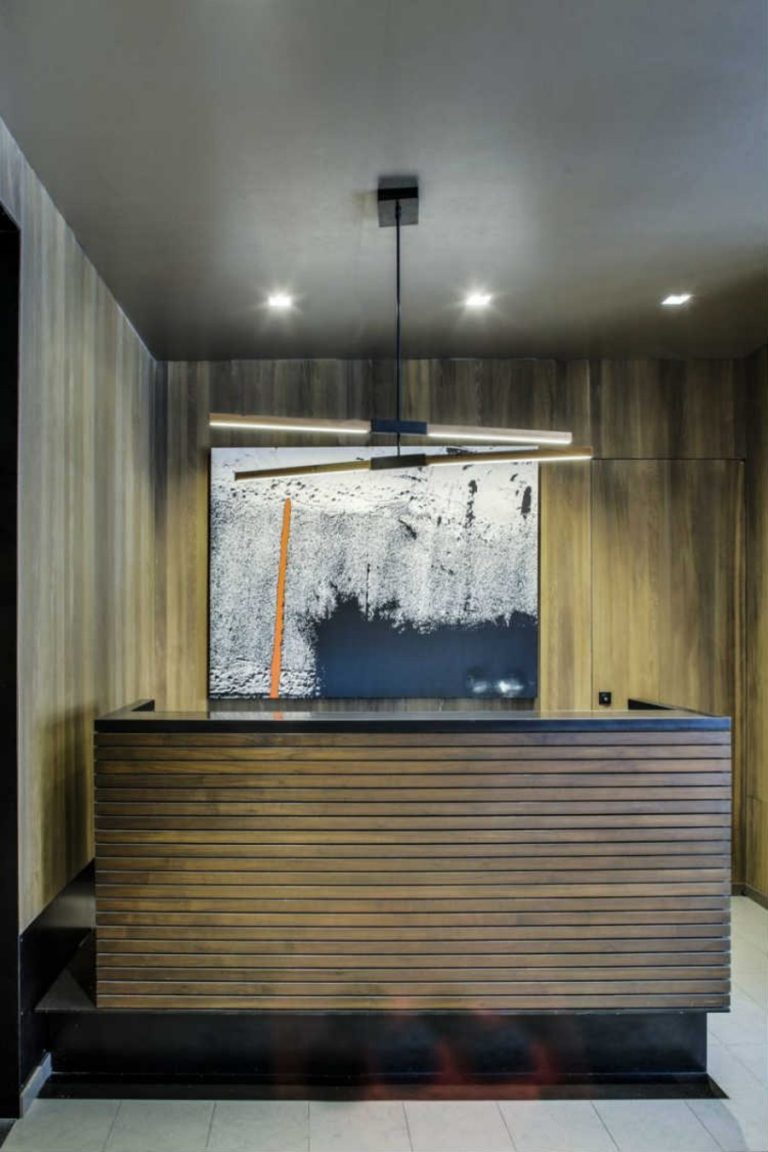 So, with the life-enhancing minimalism and wellness vibe, with a Tadao ...