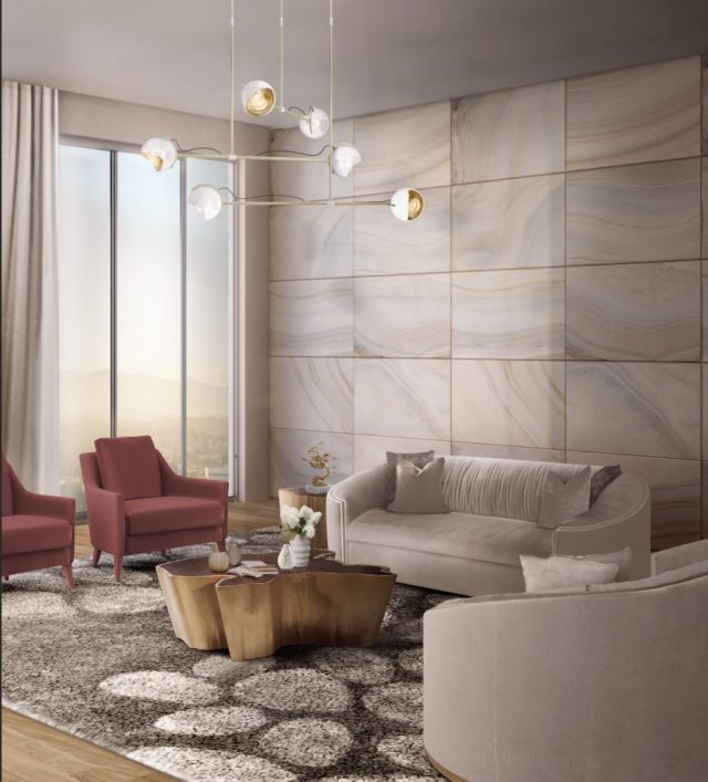This living room has the SEQUOIA Centre Table , TURKANA Rug , COMO ...