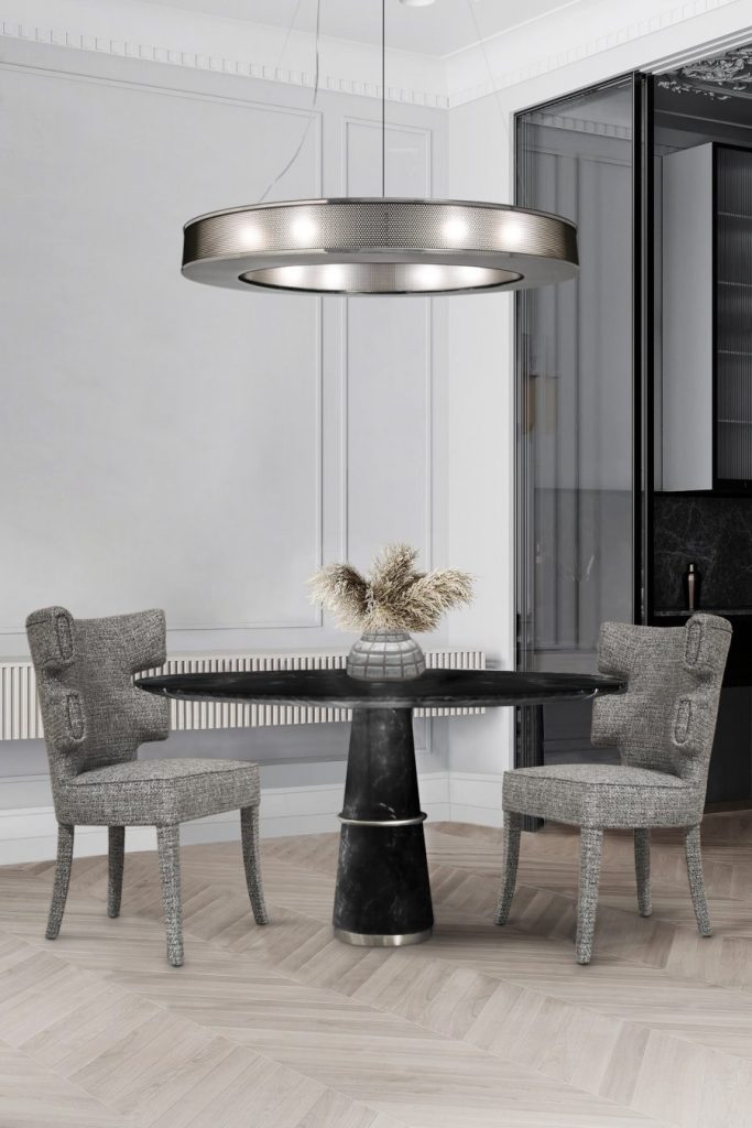 This beautiful dining room finishes off this article on new releases ...