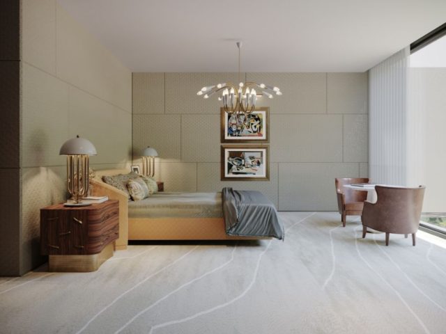 Beautiful and striking, this amazing bedroom will make your home feel ...
