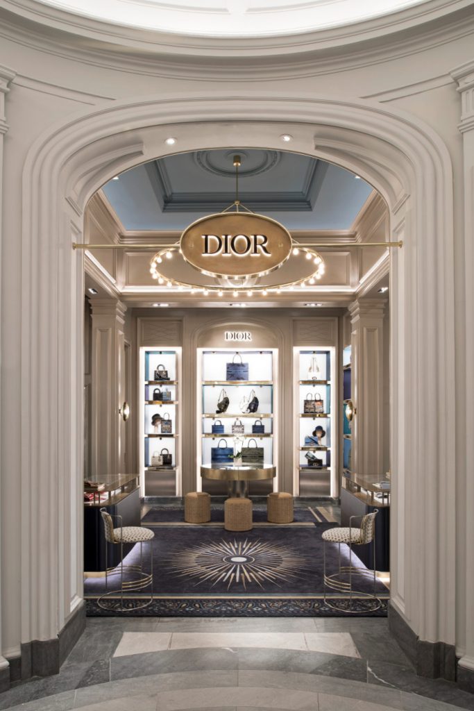 Dimorestudio created and organized the Dior room in Bergdorf Goodman in ...