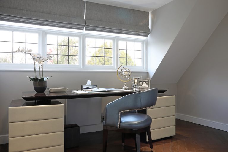 Each room features custom-made furniture, lighting, and artwork that ...